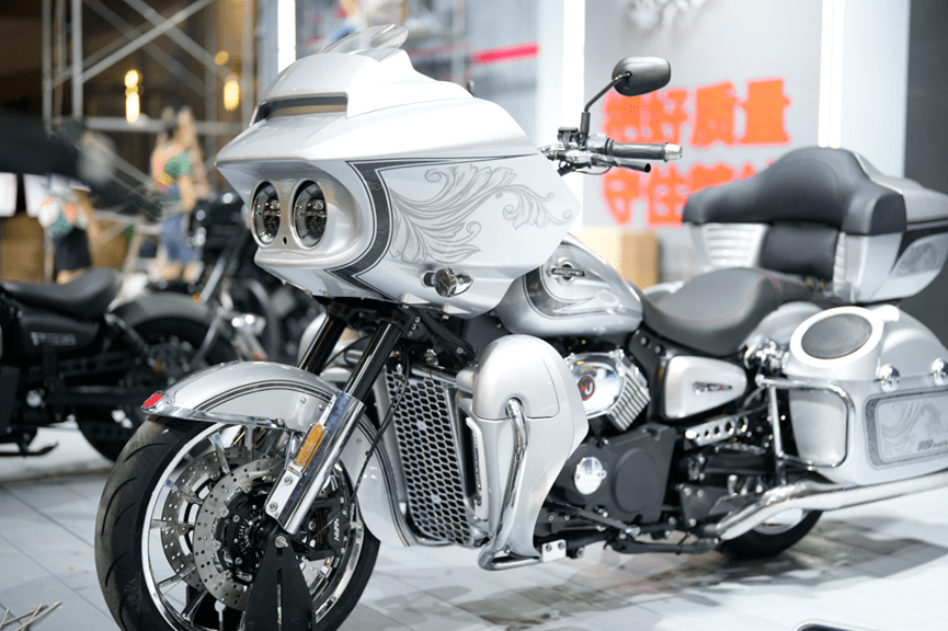 Mojiang presented its national trend heavyweight motorcycle series at ...